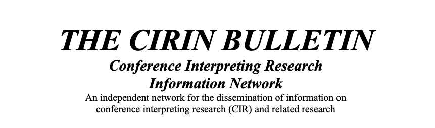 Beyond AI: Why the CIRIN Bulletin Still Matters – Dr. Claudio Fantinuoli